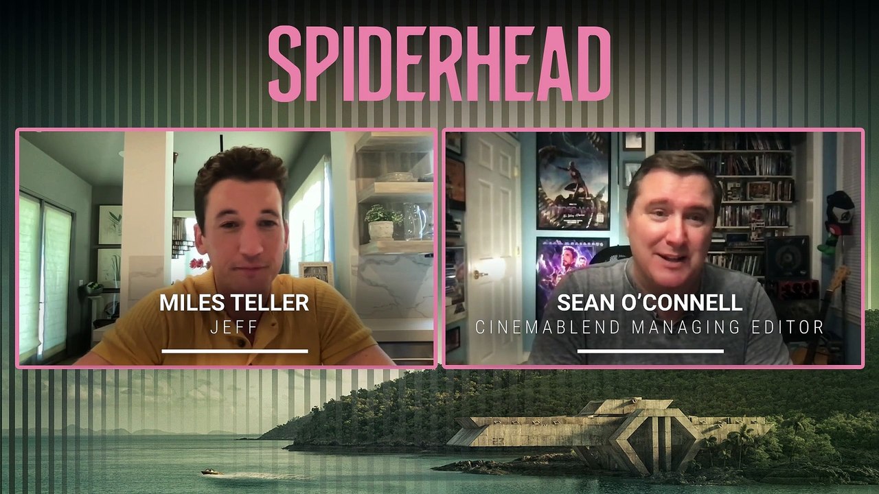 Spiderhead' Interviews | Miles Teller, Chris Hemsworth Jurnee Smollett ...