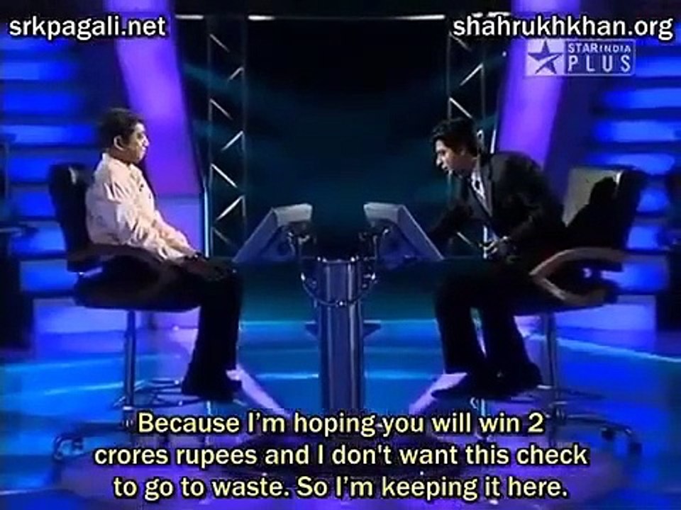 KBC Kaun Banega Crorepati with Shahrukh Khan episode 1 - video Dailymotion