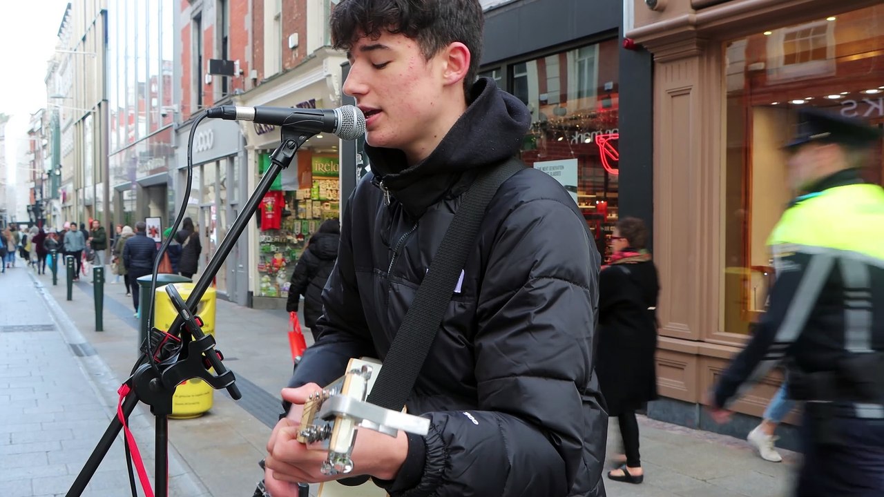 Zalán Kovács Cover of Hey Jude by the Beatles from Grafton Street ...