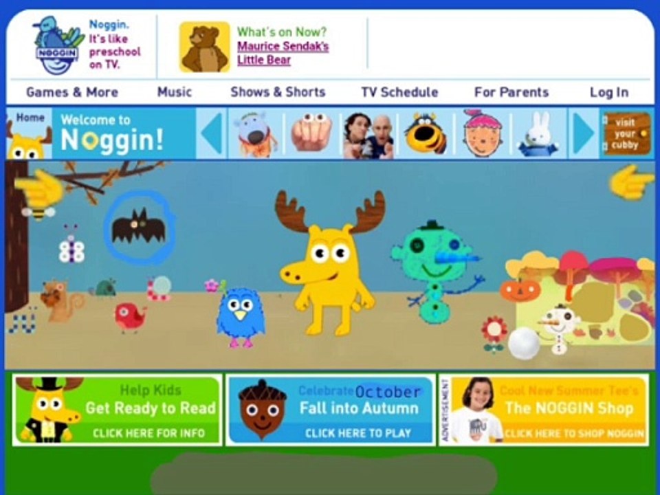 Noggin Fall into Autumn Banner (September 2006-October 2008) - video ...