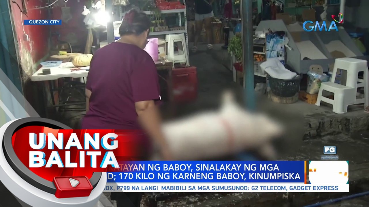 Ilegal na katayan ng baboy, sinalakay ng mga awtoridad; 170 kilo ng ...