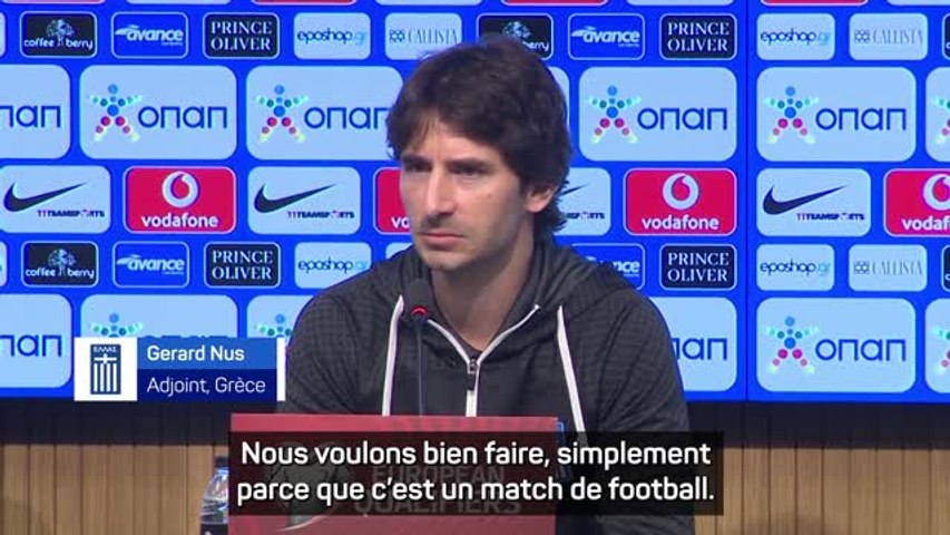 Grèce : Gerard Nus - "Pas de pression supplémentaire"