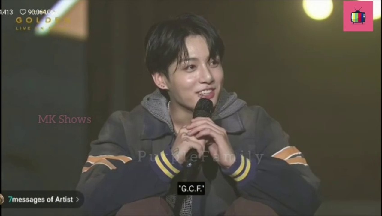 Jungkook Golden Live on Stage ENG SUB | Jungkook Fan Meeting+Concert 20 ...