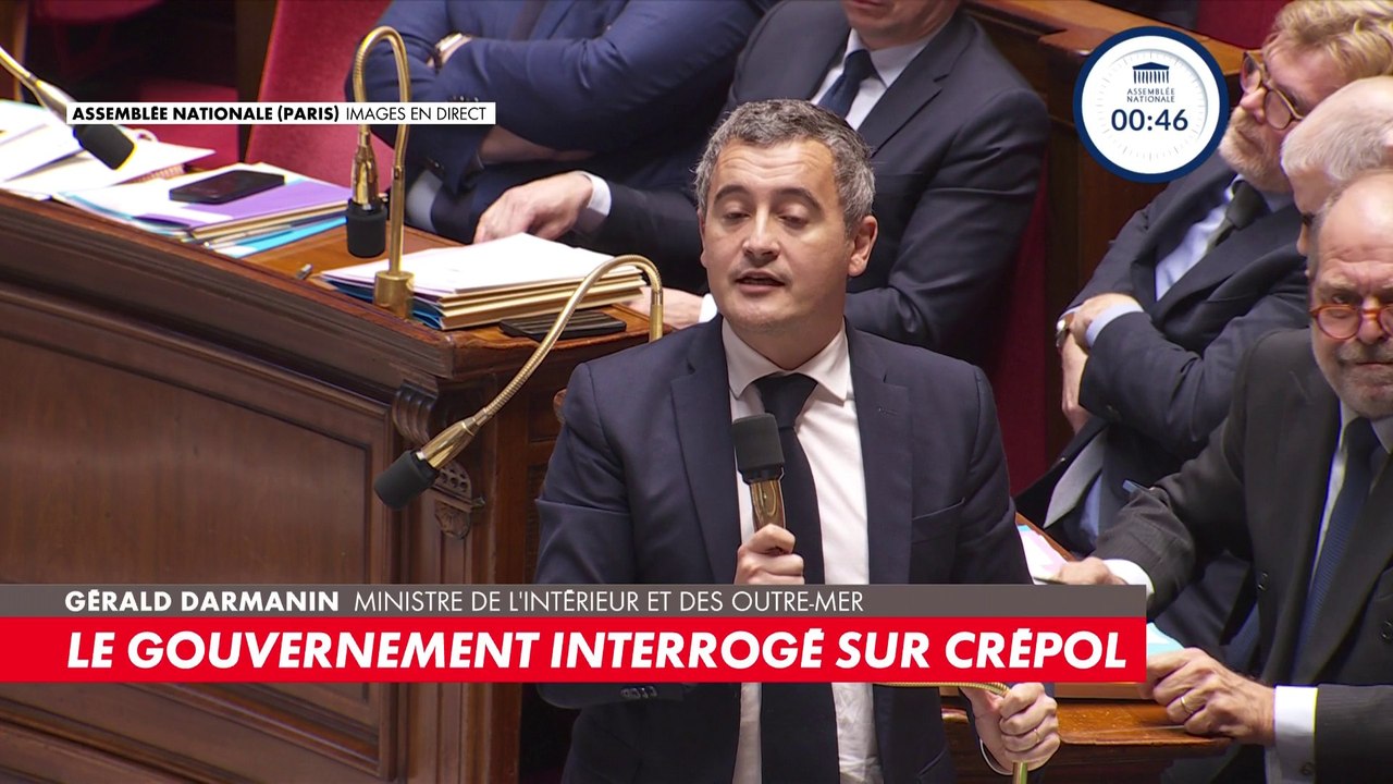 Gérald Darmanin à Lisette Pollet, députée RN de la Drôme : «Vous ne ...