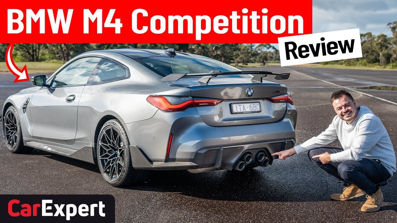 2023 BMW M4 Comp (inc. 0-100 & drift analyser) review: This titanium ...