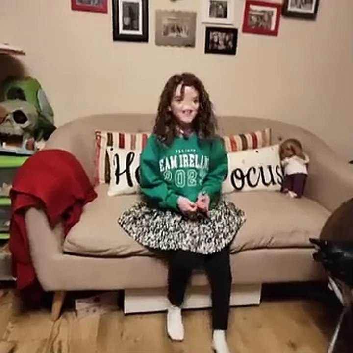 Tessa Evans finds out she's going to appear on The Late Late Toy Show ...