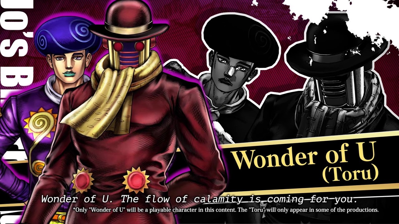 JoJo's Bizarre Adventure : All-Star Battle R - Bande-annonce de Wonder ...