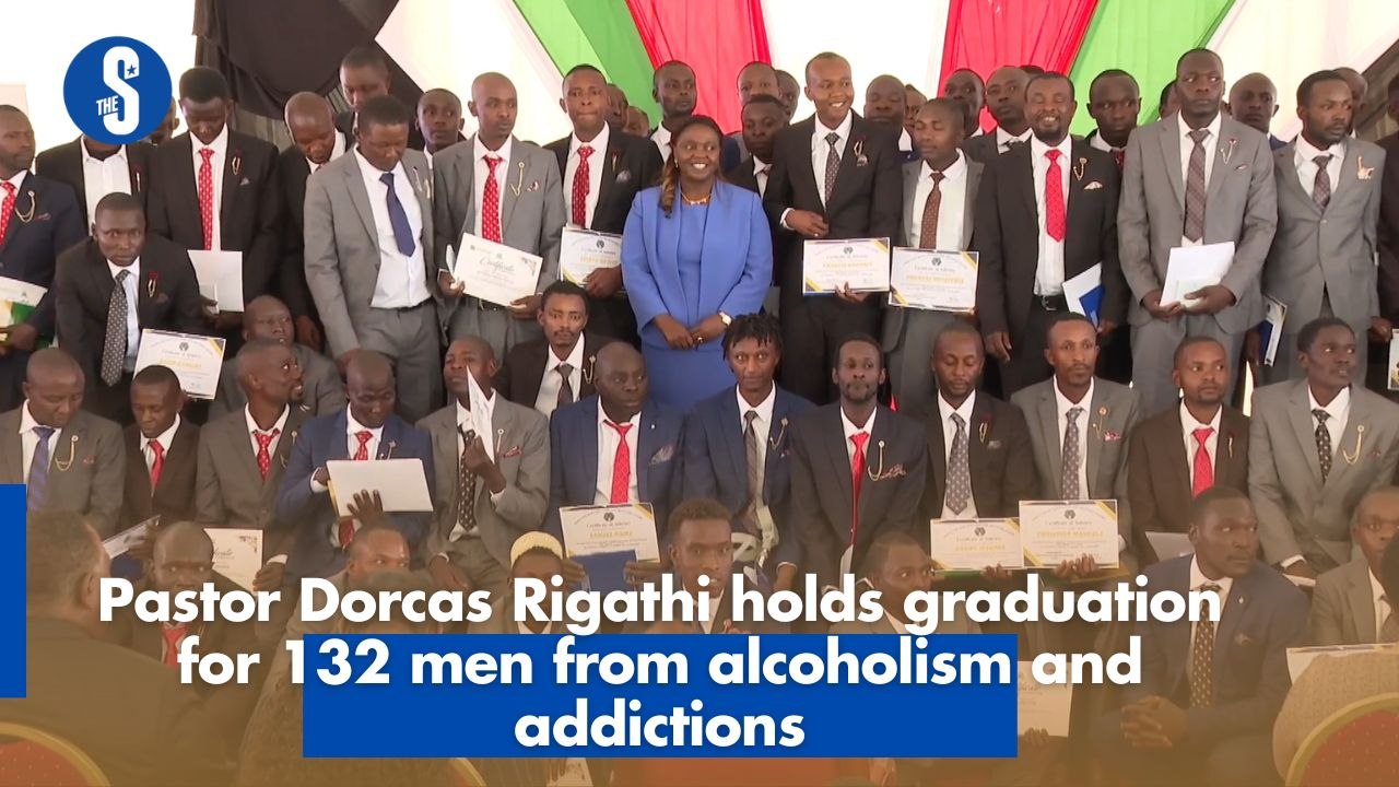 Pastor Dorcas Rigathi holds graduation for 132 men from alcoholism and ...