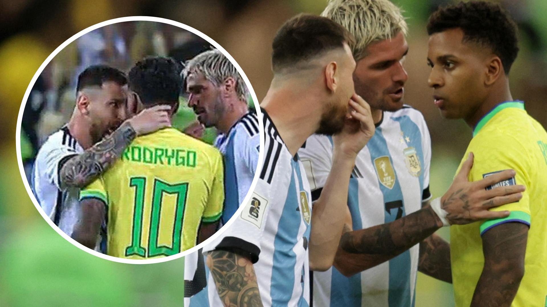 What Did Messi Say to Rodrygo During Their Confrontation? | beIN SPORTS