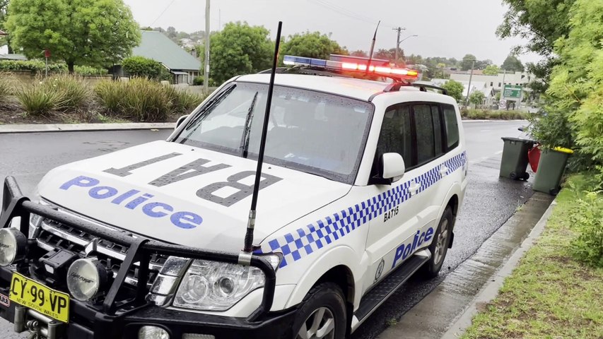 Police on the scene following an alleged stabbing in Bathurst ...