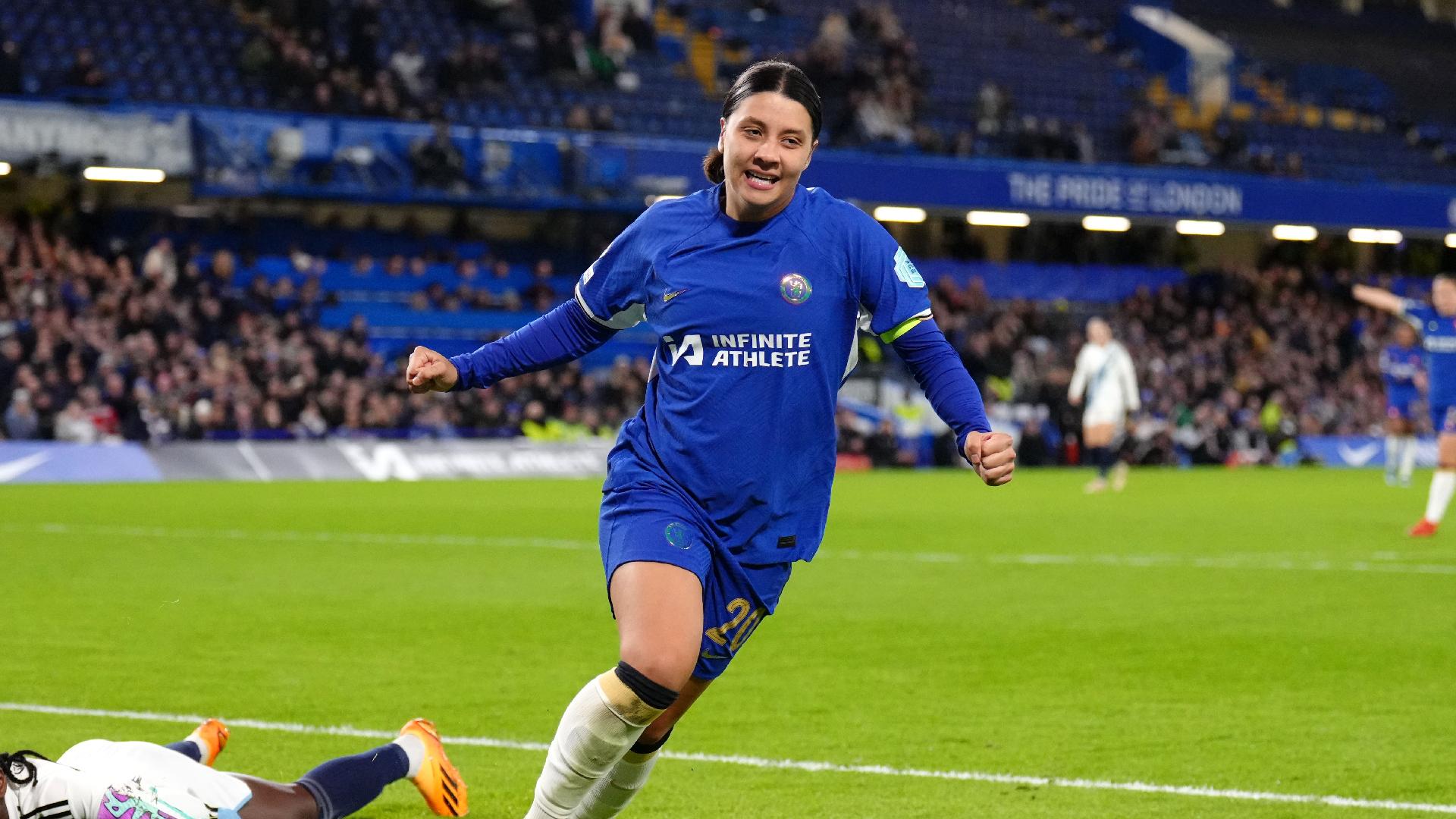 Kadın futbolunun beğenilen forveti Sam Kerr hat-trick yaptı; Chelsea ...
