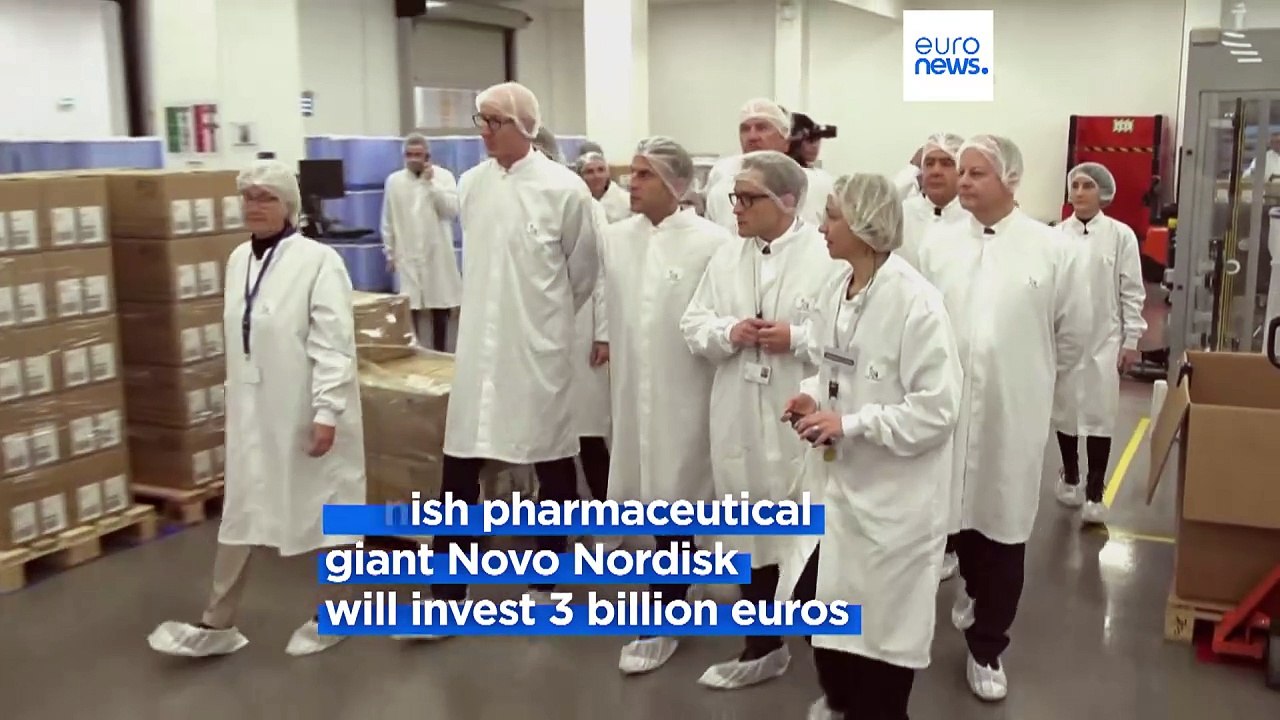 Danish pharmaceutical invests €2.1 billion in France - video Dailymotion