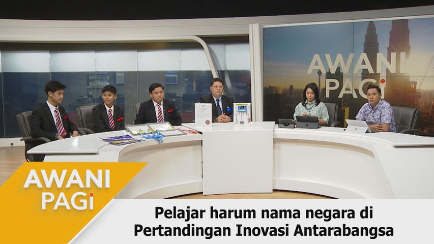 AWANI Pagi: Pelajar harum nama negara di Pertandingan Inovasi ...