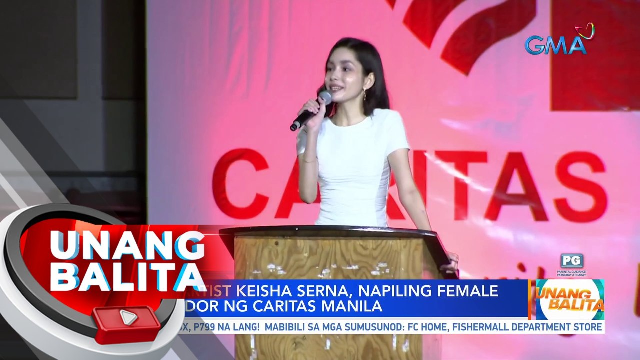Sparkle artist Keisha Serna, napiling female ambassador ng Caritas Manila | UB - video Dailymotion