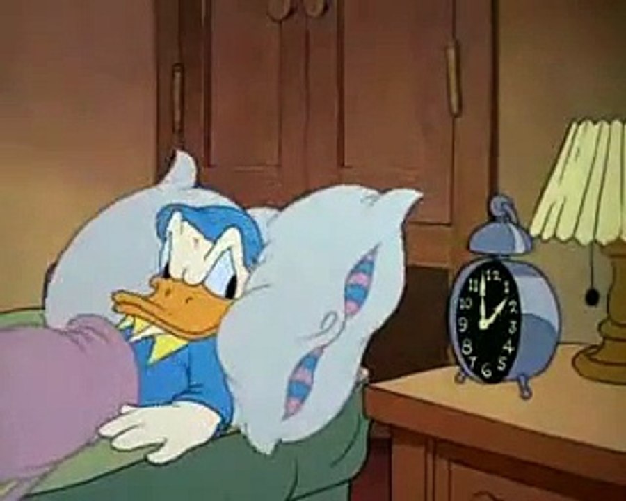 Donald Duck - Sleeping early ‫بطوط - النوم باكراً‬‎ - فيديو Dailymotion