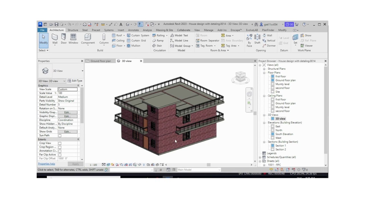 How to make realistic View Revit Tutorial - video Dailymotion