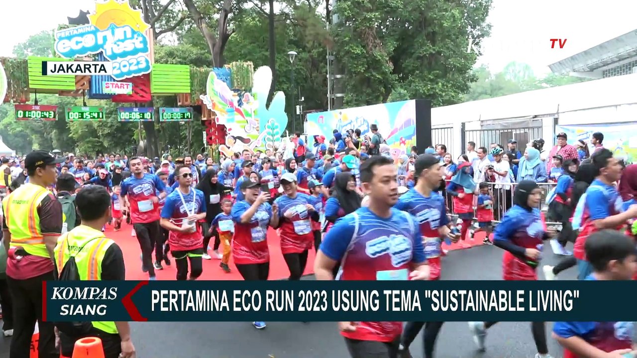 20 Ribu Orang Berpartisipasi di Pertamina Eco Run 2023 dengan Tema ...