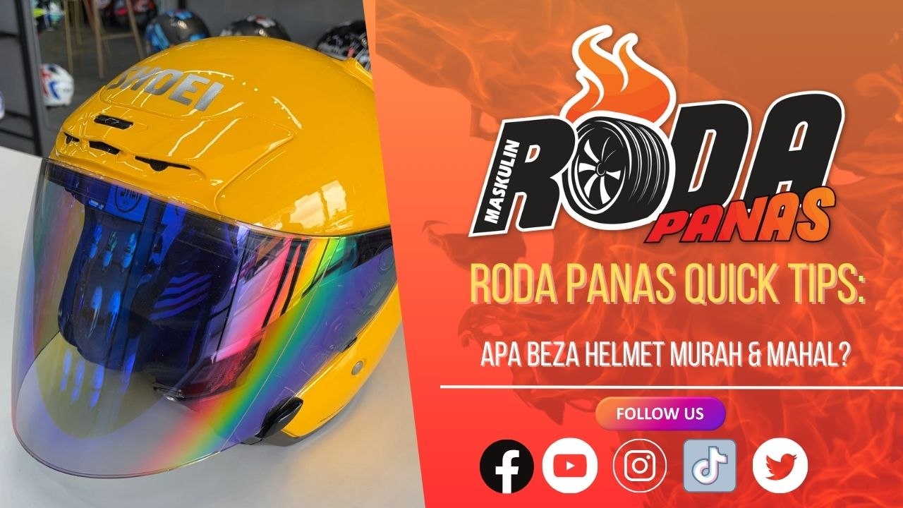Roda Panas Quick Tips: Beza Helmet Murah & Mahal - Video Dailymotion