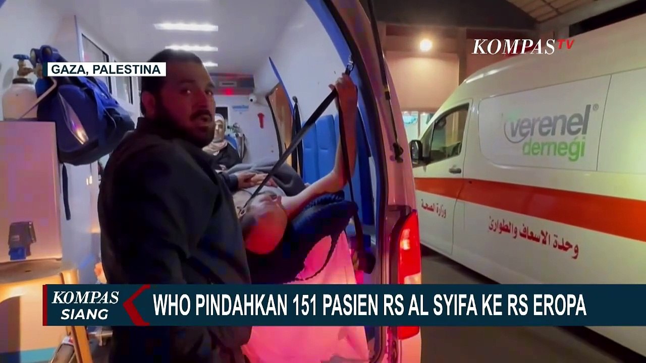 WHO Pindahkan Total 151 Pasien RS Al Syifa ke 2 Rumah Sakit di Selatan ...