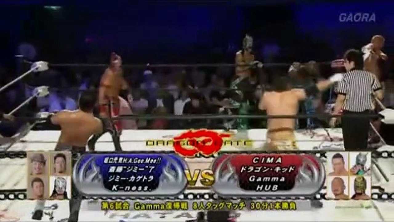 GAMMA Return Match K-Ness & Genki Horiguchi & Ryo Jimmy Saito & Jimmy ...