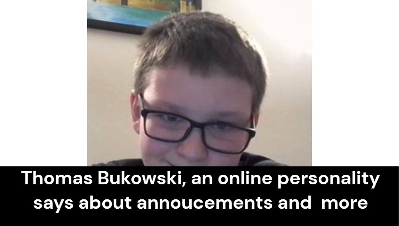 News Dailymotion Thomas Bukowski annoucement - video Dailymotion