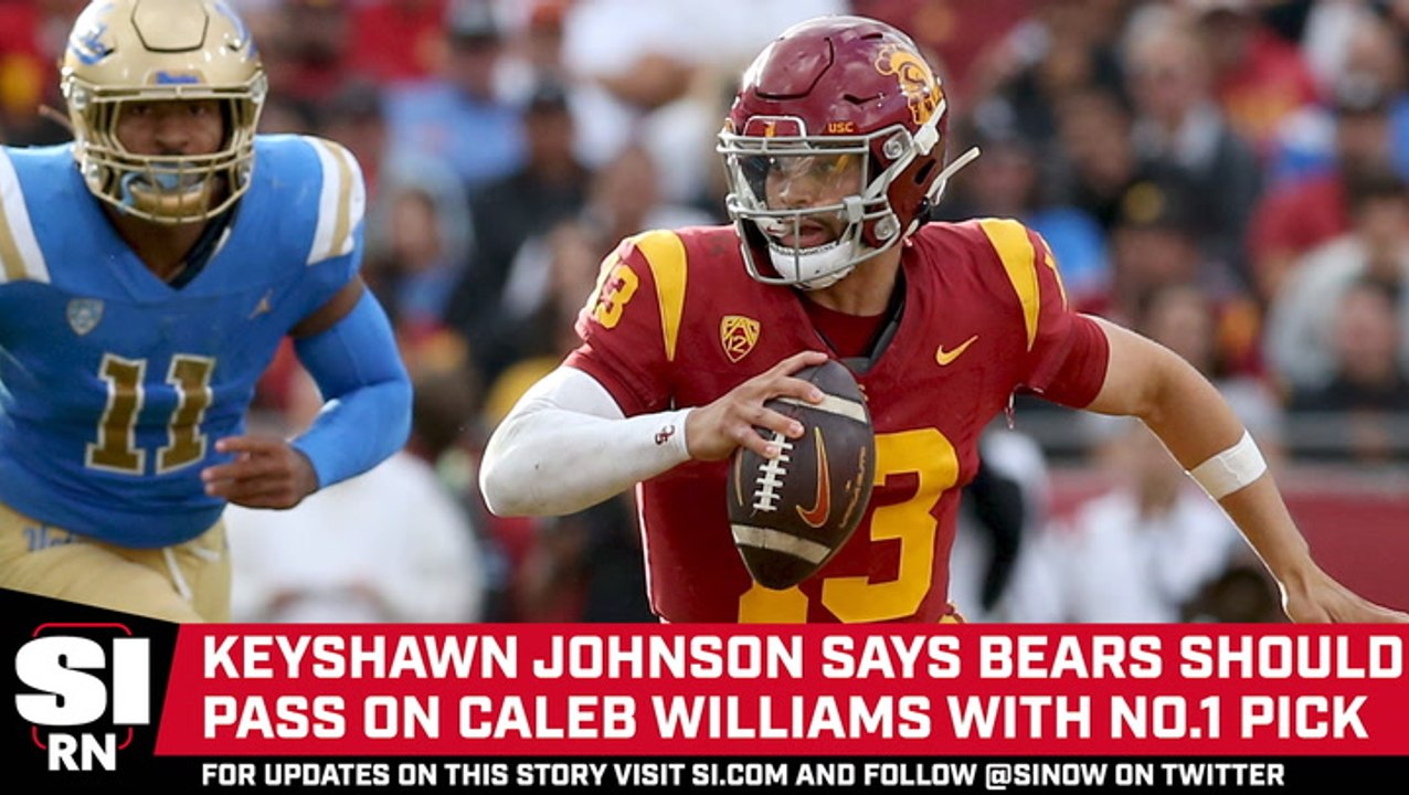 Keyshawn Johnson Has a Interesting Draft Pitch for Bears - video ...