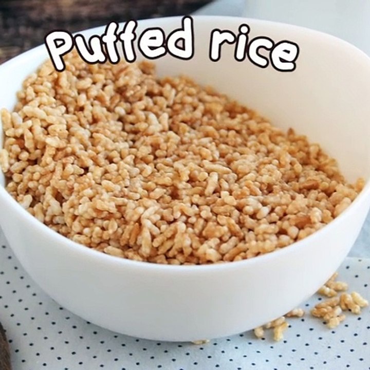 How to make puffed rice? - video Dailymotion