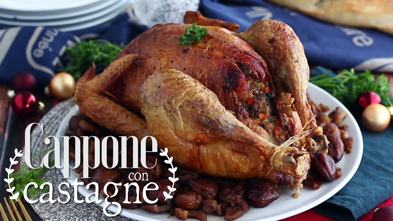 Cappone ripieno alle castagne - Video Dailymotion