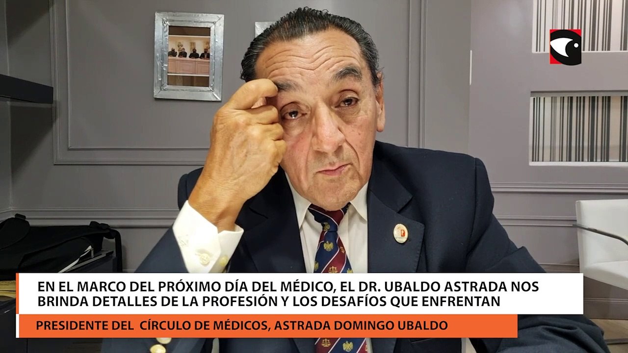 En el marco del próximo Día del Médico, el Dr. Ubaldo Astrada nos ...