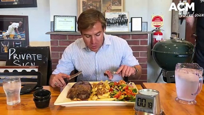 Gerogery Hotel 1kg Steak Challenge | The Canberra Times | Canberra, ACT