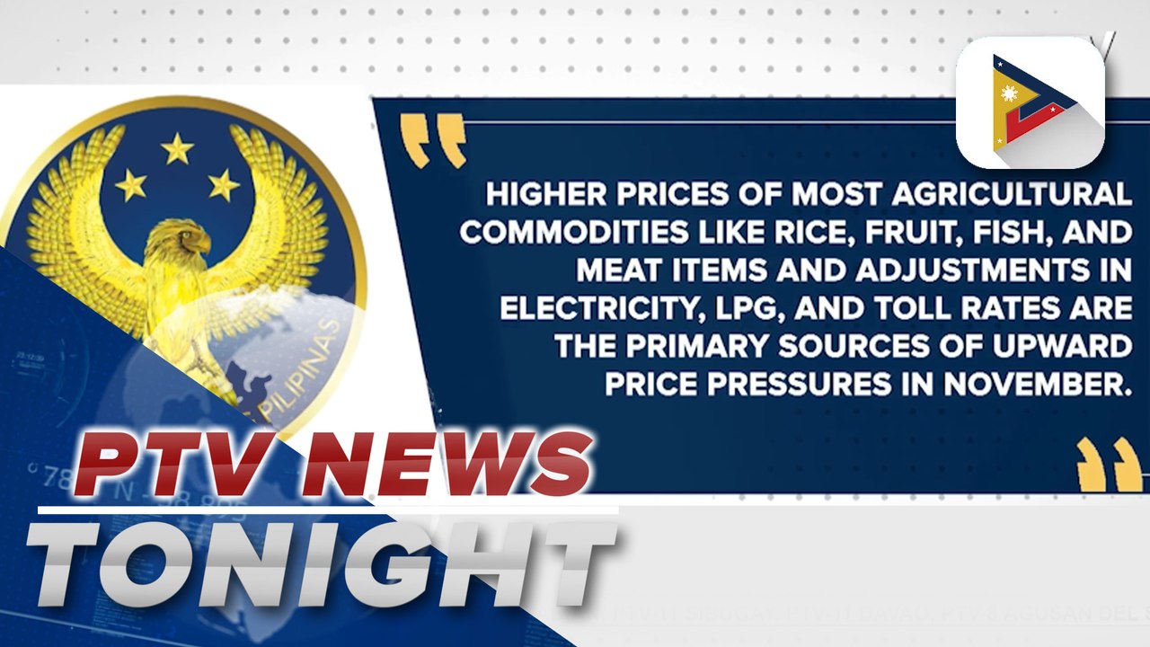 BSP projects PH inflation to be in 4%-4.8% in November - video Dailymotion