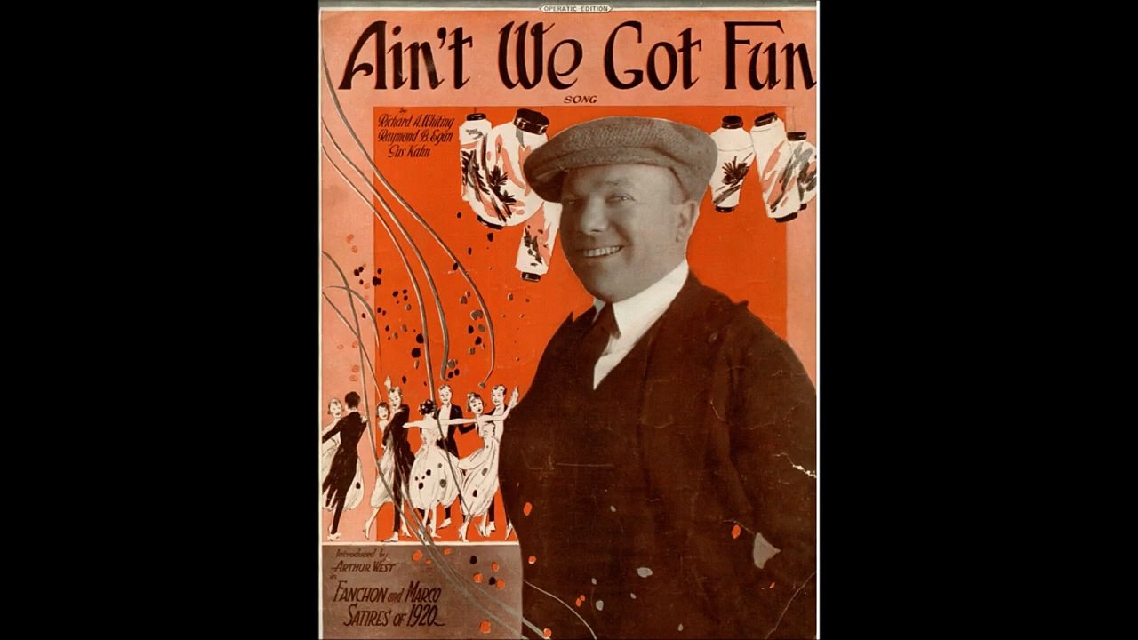 Billy Jones - Ain’t We Got Fun (1921) - Vídeo Dailymotion