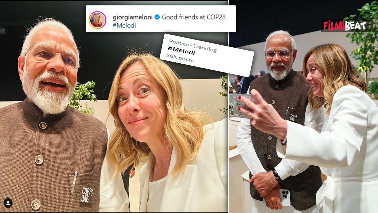 Narendra Modi-Giorgia Meloni की Selfie Viral, फिर आई Memes की बाढ़ ...