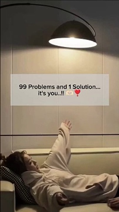 99 problems and 1 solution it's you - video Dailymotion