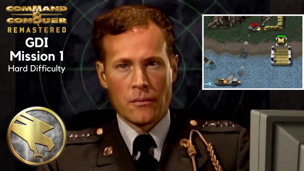 How to Beat Command & Conquer GDI Mission 1: X16-Y42 - Hard - HD - video Dailymotion