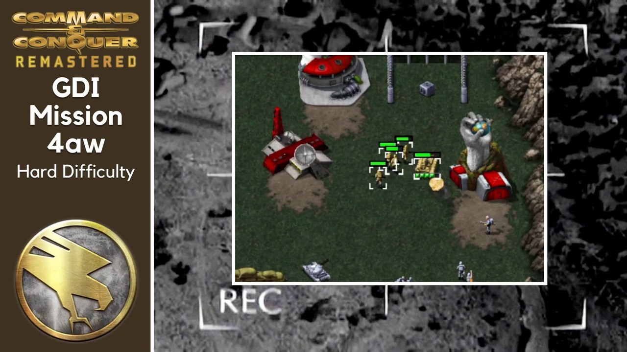 How to Beat Command & Conquer GDI Mission 4 A W: Stolen Property - Hard ...
