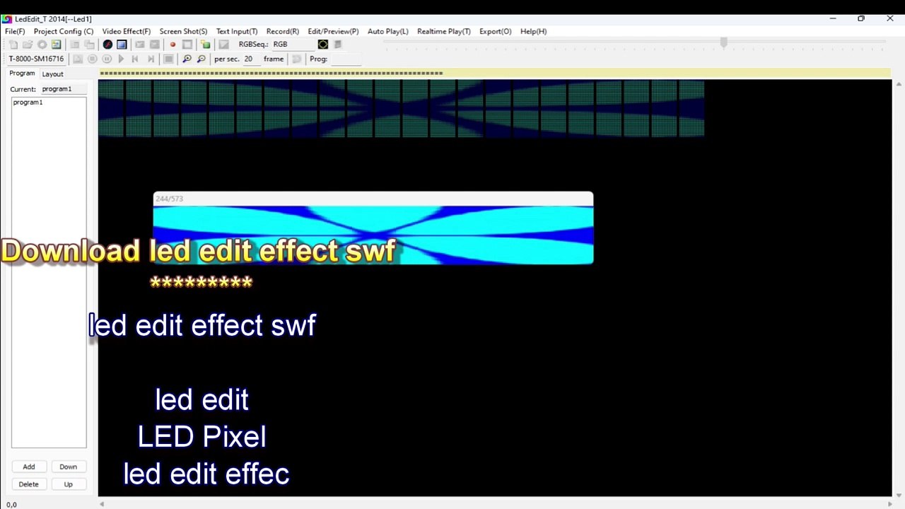 download led edit effect swf 2 - video Dailymotion