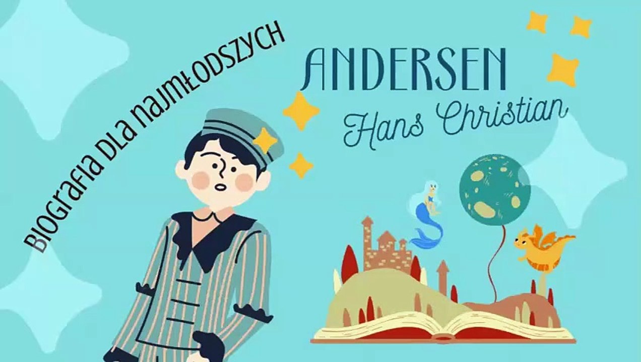 Hans Christian Andersen - opowiadam o pisarzu - Patrycja Janczy - video ...
