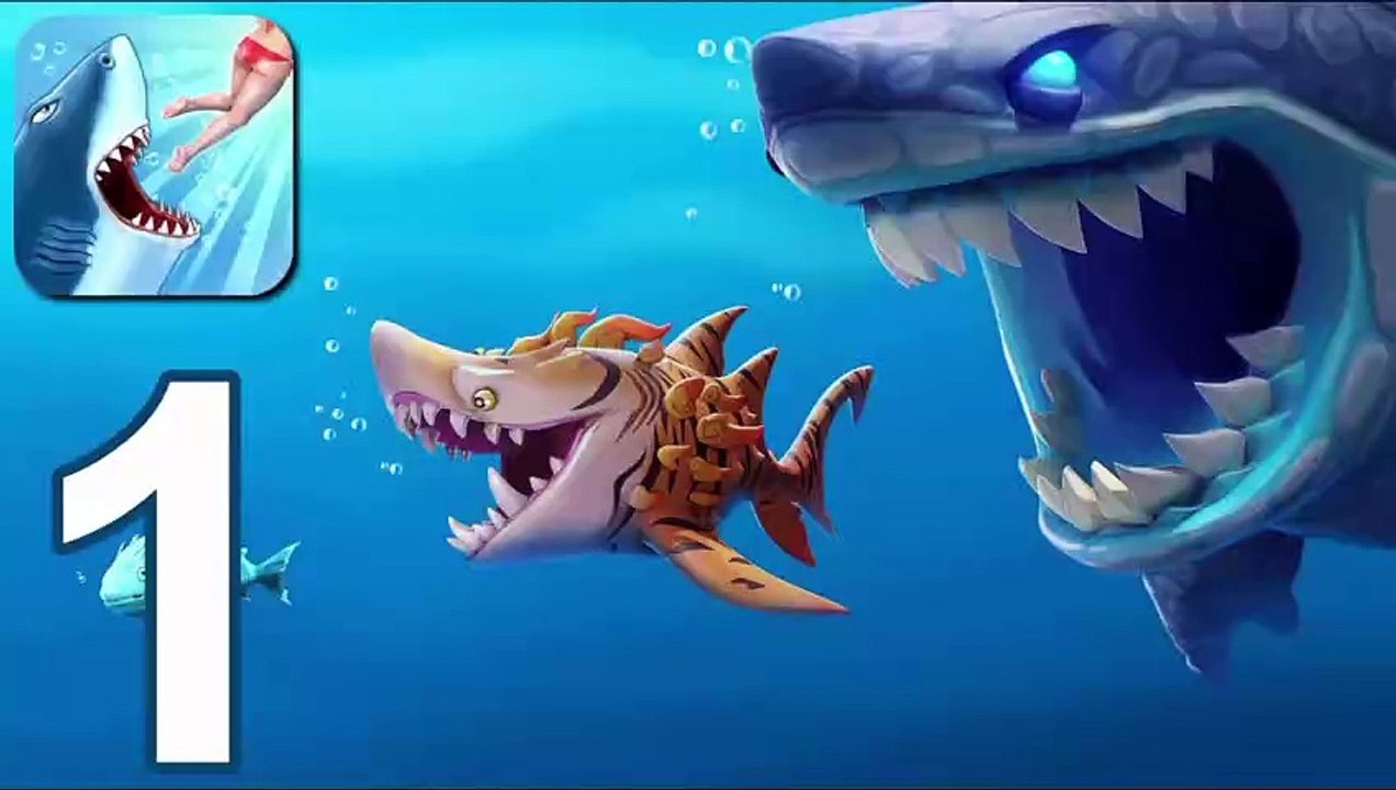 Hungry Shark Evolution - Gameplay Walkthrough Part 1 - First Game (iOS ...