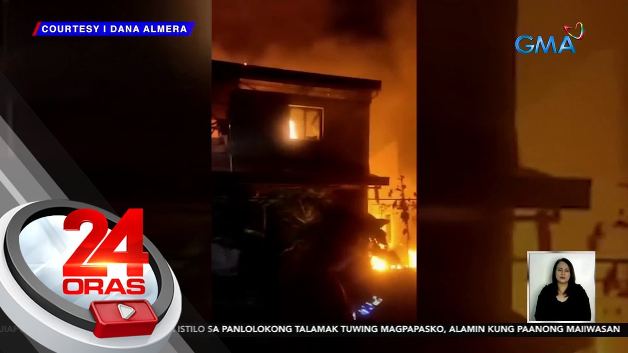 Nasa 100 bahay sa Brgy. Tagpos, Binangonan, Rizal, nasunog | 24 Oras - video Dailymotion
