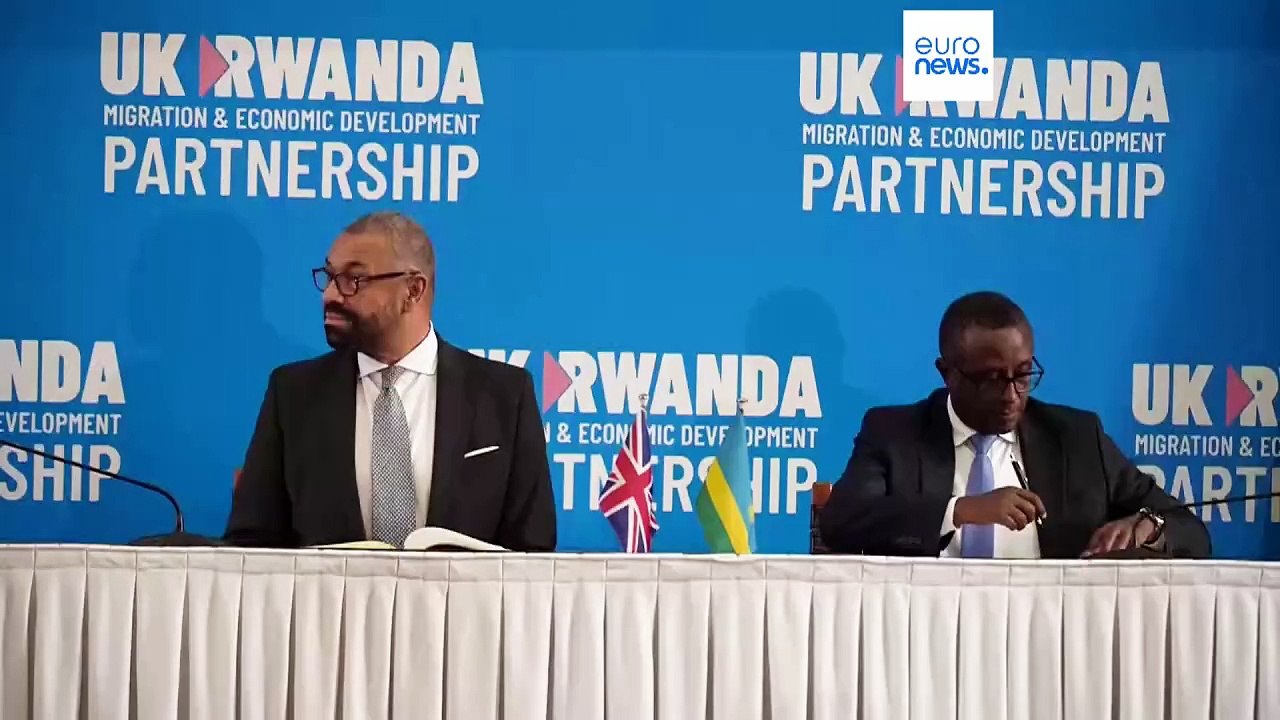 Immigration : le Royaume-Uni et le Rwanda signent un nouveau traité ...