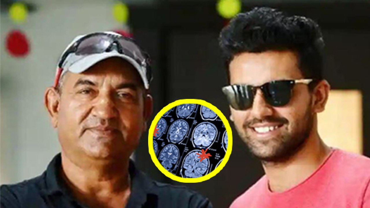 Indian Cricketer DeepaK Chahar Father Lokendra Singh Brain Stroke से ...