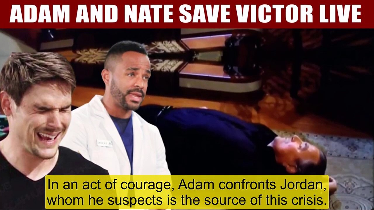 The Young And The Restless Spoilers Adam and Nate show up - saving ...