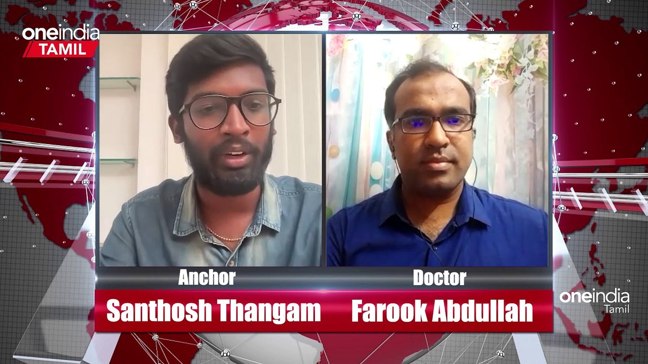 வெள்ளத்துல இருந்த மக்கள் தடுப்பூசி போடணும் | Dr.Farook Abdullah - video ...