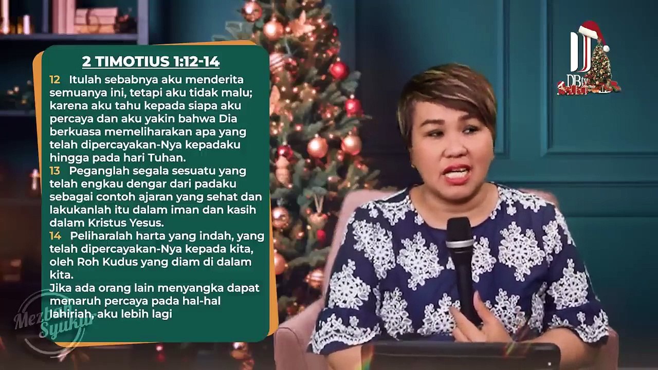 2 Timotius 1 ayat 12 - Debby Basjir#debbybasjir - video Dailymotion