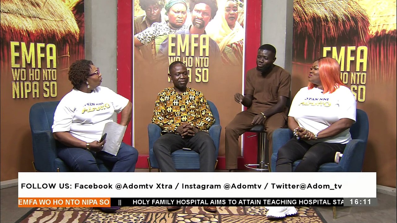 Emfa Wo Ho Nto Nipa So Chatroom on Adom TV (8-12-23) - video Dailymotion