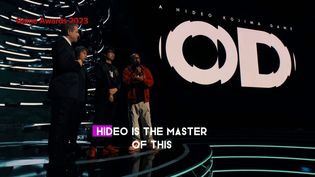 Hideo Kojima And Jordan Peele Presents Odat The Game Awards 2023 ...