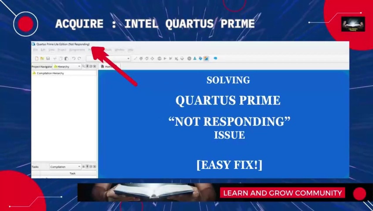 Fix Intel Quartus Prime Not Responding Issue on windows - Easy Fix! - video Dailymotion