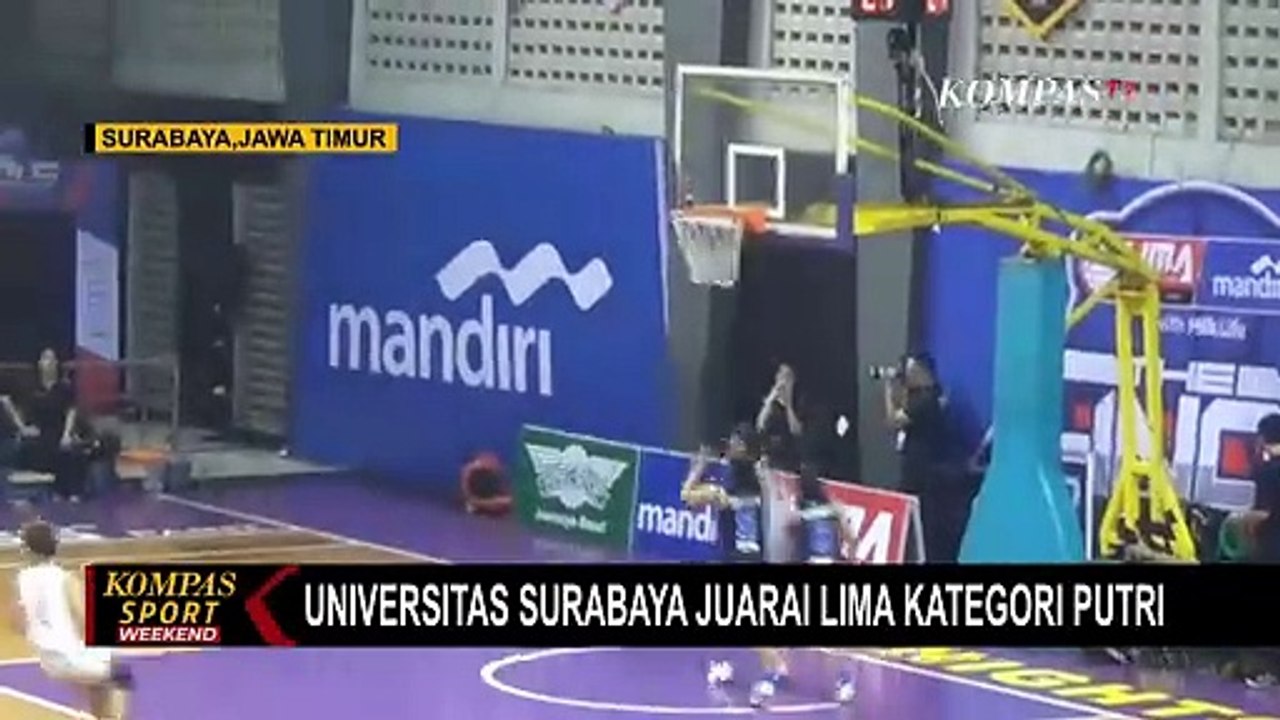 Liga Basket Mahasiswa 2023 di GOR Kertajaya Surabaya: UBAYA Juarai 5 ...