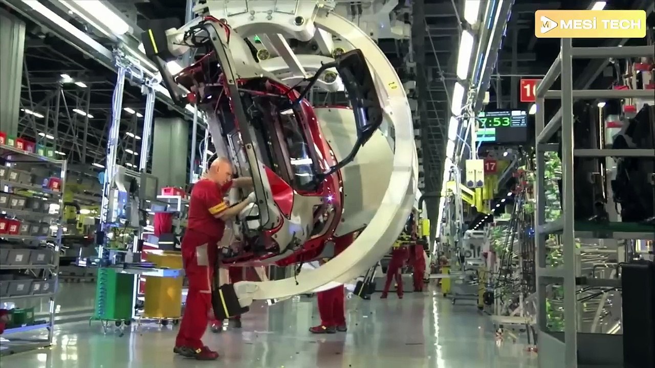 Ferrari Mega Factory! Assembly Line & Production Process (Supercars ...